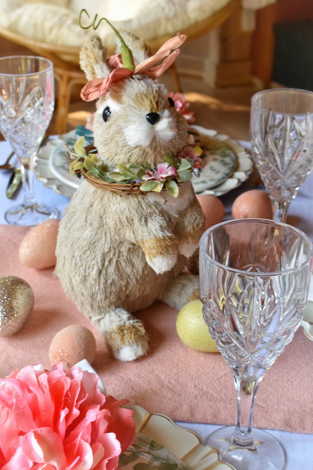 A Quarantine Easter Tablescape ⋆ SomeTyme Place