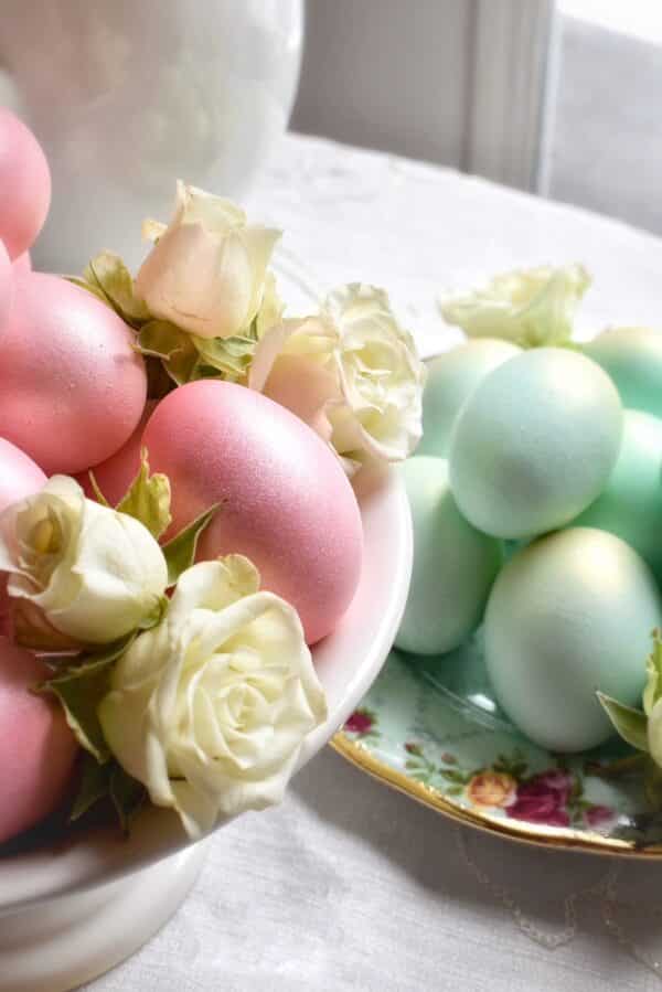 How to Make Rose Gold Easter Eggs (edible) ⋆ SomeTyme Place