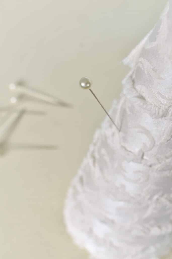 Easy Elegant Fabric Trees ⋆ SomeTyme Place ⋆ Cottage Home