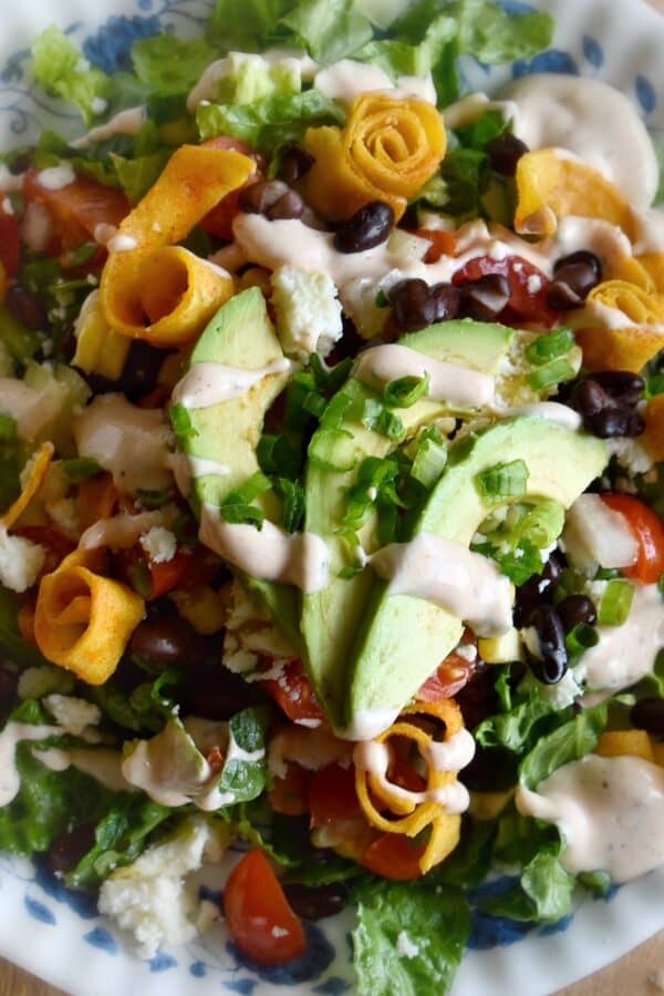 Meatless Taco Salad ⋆ SomeTyme Place
