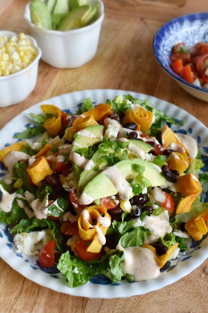 Meatless Taco Salad ⋆ SomeTyme Place
