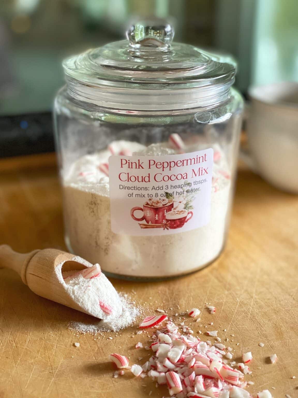 Pink Peppermint Cloud Cocoa Mix ⋆ SomeTyme Place